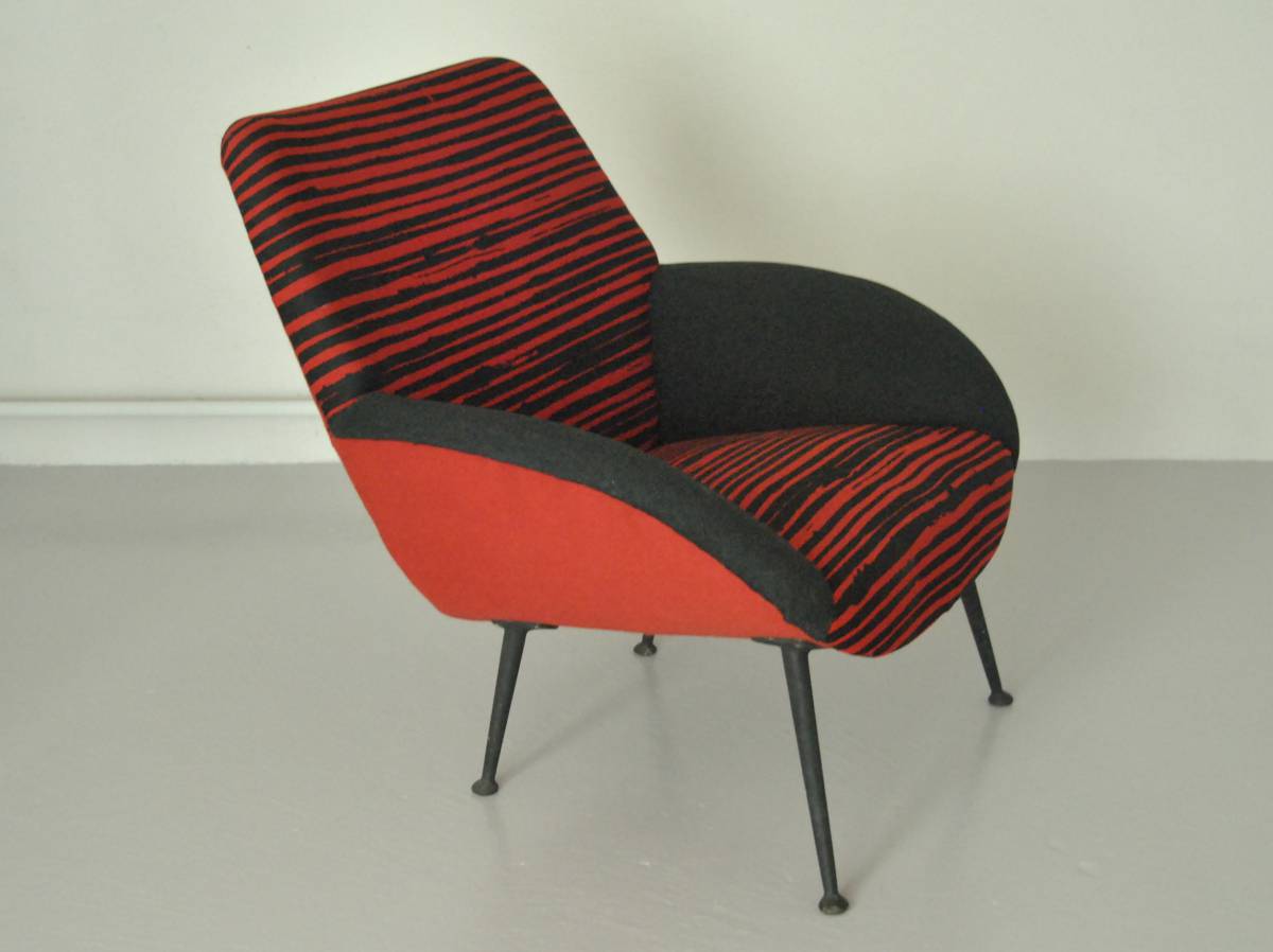 CHAIR 121 IN ORIGINAL FABRIC BY THEO RUTH FOR ARTIFORT (1956) - NOVAC ...