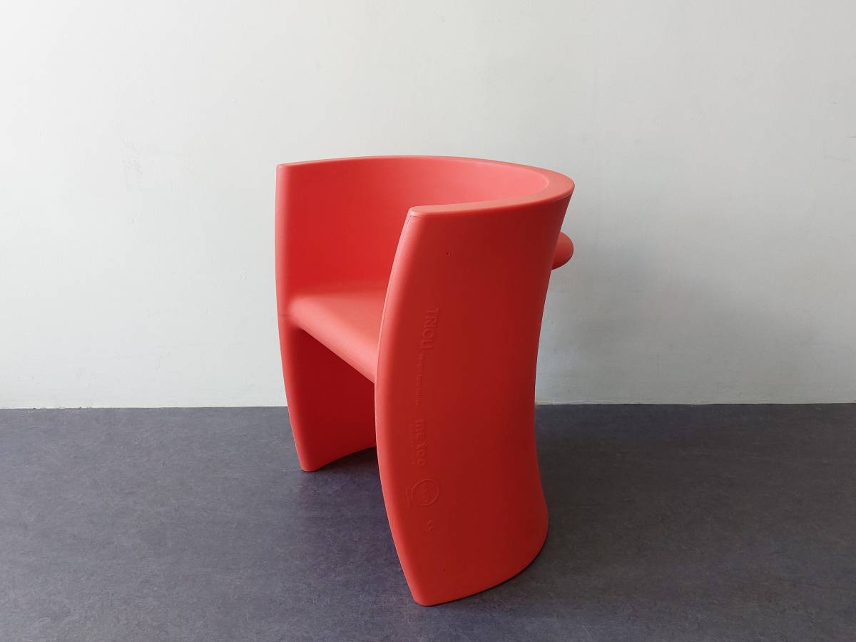 Red 'Trioli' children's chair and toy by Eero Aarnio for Magis, Italy ...